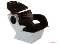 China ASF-06-017 Leather Shampoo Chair for Beauty Salon Custom Color Hair Washing Chair for sale