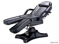China ASF-07-014 Folding Massage Bed Black Leather Custom Color for Beauty Salon for sale