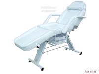 China Foldaway Massage Bed with Pillow for Salon Use Leather Custom Color 180kg Capacity for sale