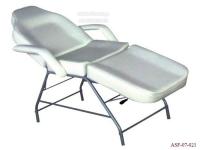 China ASF-07-021 Electric Massage Bed White Leather Multifunctional Spa Furniture 200kg Capacity for sale
