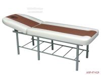 China Portable Aluminium Folding Medical Massage Bed ASF-07-029 Custom Color Leather for Beauty Salon for sale