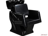China ASF-06-027 New Design Salon Shampoo Chair Back Washing Sink Leather Custom Color for sale