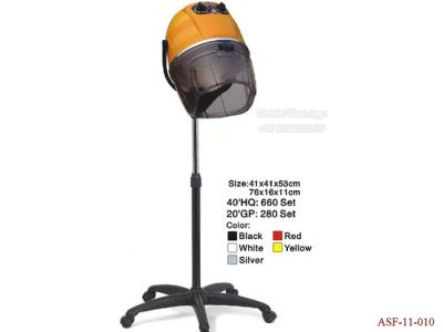 China Customized Salon Hair Steamer ASF-11-010 Yellow Plastic Metal 110V 60Hz Beauty Equipment for sale