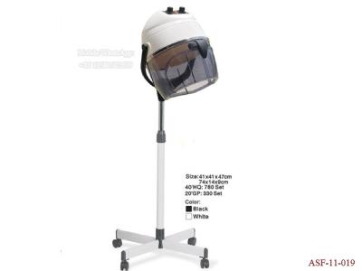 China White Hair Steamer Cap Hood Dryer for Beauty Salon Custom Color Plastic Metal for sale