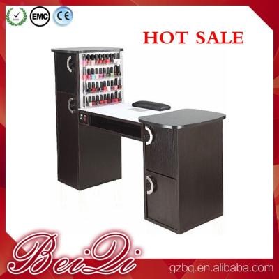 China Wholesale Manicure Table with Vacuum for Nail Salon Furniture 120cm for sale
