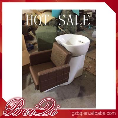 China Luxury Shampoo Bowl Chair with Massage Function for Salon Furniture 110V for sale