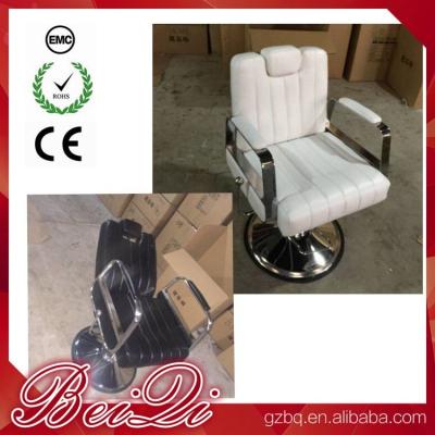China Hydraulic Reclining Barber Chair 360 Degree Swivel Hair Styling Salon Equipment for sale