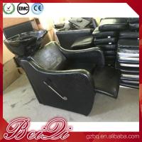 China Hairdressing Shampoo Basin Chair Set Barber Shop Equipment 2018 Model for sale