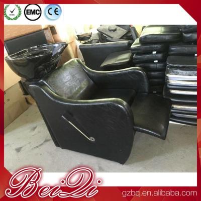China Hairdressing Shampoo Basin Chair Set Barber Shop Equipment 2018 Model for sale