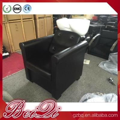 China Luxury Hair Salon Shampoo Chair with 360 Degree Swivel and Adjustable Height for sale