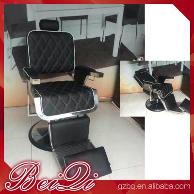 China Luxury Barber Chair Salon Furniture Hydraulic Reclining Styling Chair for Sale for sale