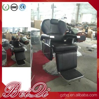 China Purple Salon Barber Chair Set Hydraulic Bases Heavy Duty 330 lbs Capacity for sale