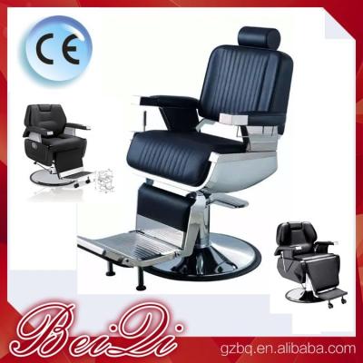 China Professional Hydraulic Barber Chair 58KG Heavy Duty Stainless Steel PU Leather Salon Seating for sale
