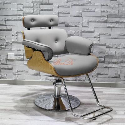 China Beiqi Antique Barber Chair for Salon Equipment Heavy Duty 150kg Capacity for sale