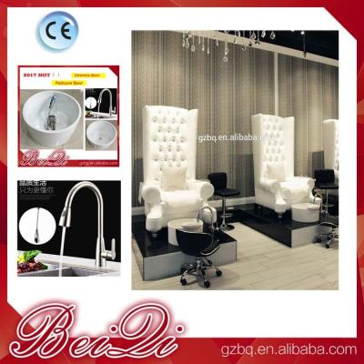 China Wholesale Luxury Pedicure Chair Massage Salon Furniture Set 110V 220V for Dubai for sale
