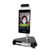 China Auto Body Temperature Measurement Kiosks With Facial Recognition 8 Inch for sale