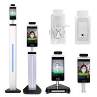China Auto Body Temperature Measurement Kiosks With Facial Recognition 8 Inch for sale
