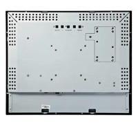China Black LCD Monitor Parts Back Cover With Aluminum Alloy Stainless Steel Material for sale