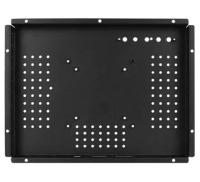 China Black LCD Monitor Parts Back Cover With Aluminum Alloy Stainless Steel Material for sale