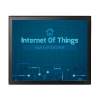 China Anti Glare 17 Inch Open Frame Monitor , Capacitive Industrial Touch Screen Monitor for sale