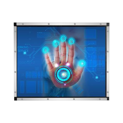 China 15 Inch SAW Touch Monitor Plug And Play Anti Vandal LCD Display for sale