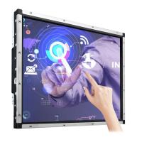 China 15 Inch SAW Touch Monitor Open Frame Single Touch 420 Nits Digital LCD Screen for sale