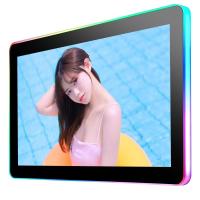 China PCAP 23 Inch Touch Screen Monitor With LED Flexible Strips For Gaming for sale