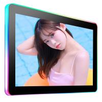 China PCAP 23 Inch Touch Screen Monitor With LED Flexible Strips For Gaming for sale