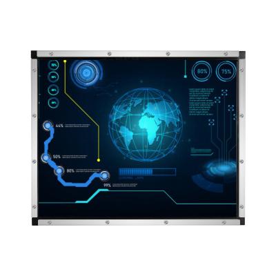 China Industrial Open Frame SAW Touch Monitor Touchscreen 19 Inch Surface Waterproof for sale
