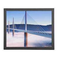 China 17 Inch SAW Touch Monitor IP65 Water Resistant 1280×1024 Resolution for sale