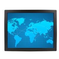 China Anti Vandal 15 Inch Touch Monitor , Touch Screen IR IP65 Surface Waterproof for sale