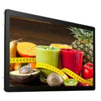 China Tempered Glass 21.5 Inch PCAP Touch Monitor For Touch Screen Vending Machine for sale
