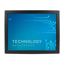 China Infrared 15 Inch Touch Screen Display Anti Vandal Dust Proof for sale