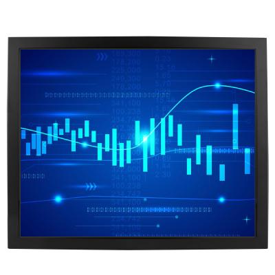 China IR Multi Touch 19'' Touch Screen Monitor Waterproof Vandal Proof for sale