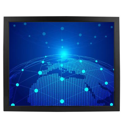 China 250cd/M2 Infrared Touch Monitor 19'' IP65 Surface Waterproof With VGA Interface for sale