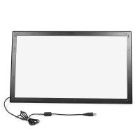 China Wear Resistant Touch Screen Infrared 21.5 Inch Anti Glare Toughened Glass Material for sale