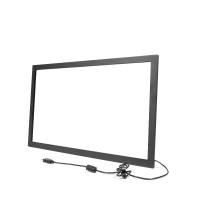 China Wear Resistant Touch Screen Infrared 21.5 Inch Anti Glare Toughened Glass Material for sale