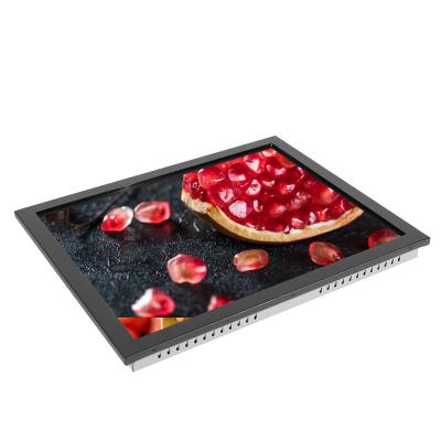 China 250 Nits IR Monitor Touch Screen 17 Inch Dust Proof IP65 Water Proof for sale