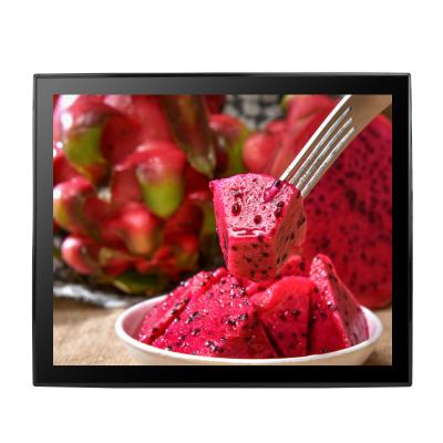 China 19 Inch PCAP Touch Screen Monitor With 350 Nits VGA DVI Interfaces for sale