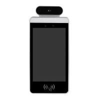China 800×1280 Facial Recognition Temperature Kiosk , 8 Inch Body Temp Scanner Kiosk for sale