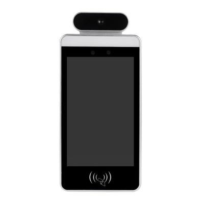 China 800×1280 Facial Recognition Temperature Kiosk , 8 Inch Body Temp Scanner Kiosk for sale