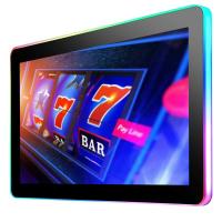 China 23 Inch PCAP Gaming Touch Monitor With LED Flexible Strip DC 12V for sale
