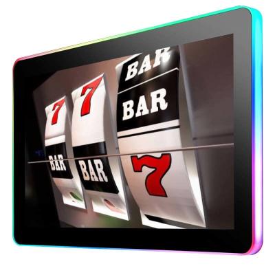 China 1920x1080 Resolution PCAP 23 Inch Touch Monitor With LED Flexible Strip for sale
