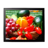 China VGA / DVI 19 Inch Touch Screen Monitor With Antibacterial Function for sale