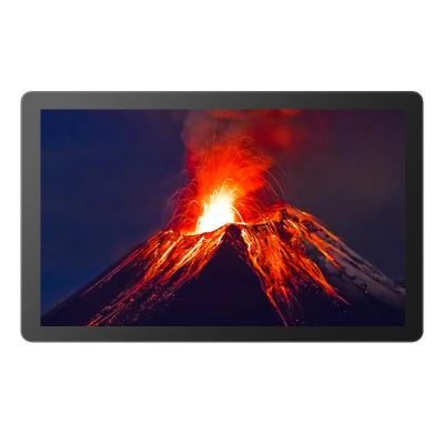 China VGA DVI Video Input 32 Inch PCAP Touch Monitor 16:9 Ratio Anti Vandal for sale