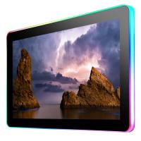 China 23 Inch PCAP Touch Monitor With LED Flexible Strip For Gaming Machine for sale