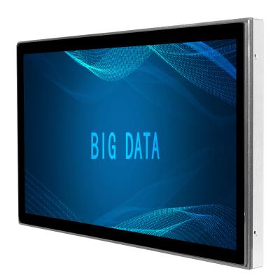 China Multi Touch Interactive Pcap Monitor 1366X768 With Temp Display for sale
