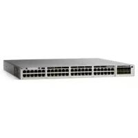China Data Center Cisco Switch C9300-48P-E 48-Port PoE+ 256Gbps StackWise 480 Stacking for sale