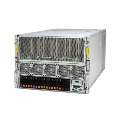 China Supermicro SYS-821GE-TNHR 8U Rack Server Configured With 8X H100 SXM5 GPUs & 32×64GB DDR5 ECC RAM For Enterprise AI for sale