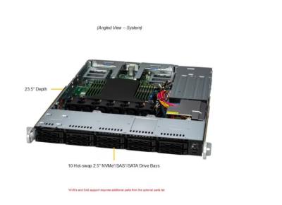China Supermicro Server Odm Pcie Amd Epyc Virtualization As 1115Cs Tnr G1 for sale